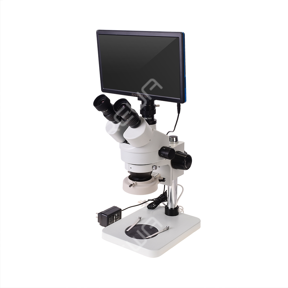 1080P Electron HDMI Stereo Trinocular Microscope - OEM NEW