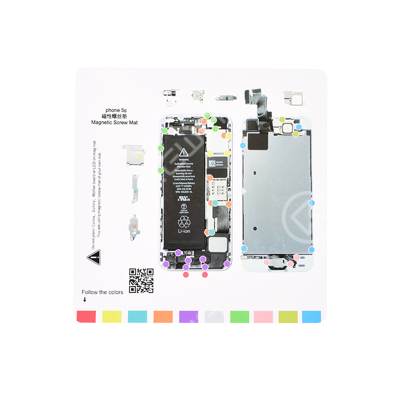 Magnetic Screw Mat For iphone 5S - 7P